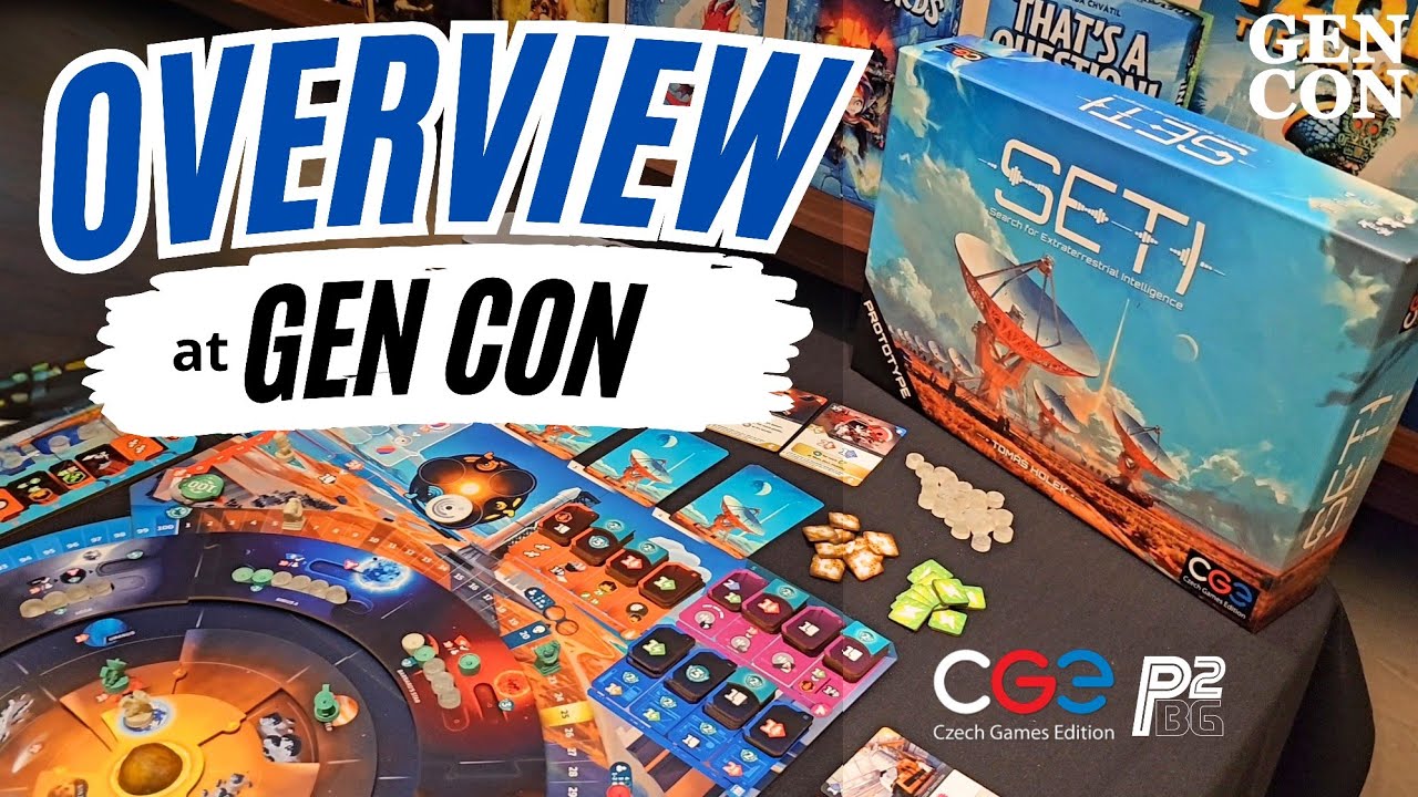 SETI: Search for Extraterrestrial Intelligence Board Game | Overview at ...