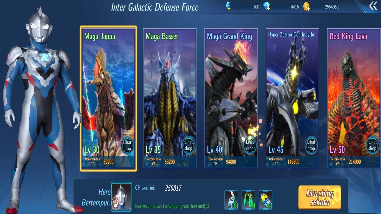 Inter Galactic Defense Force dengan Ultraman Z | Ultraman: Fighting ...