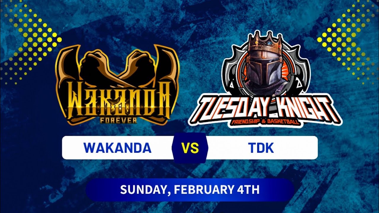 WAKANDA VS TUESDAY KNIGHT | WARRIORS LAGUE 2024 REGULAR SEASON WEEK4/7 ...