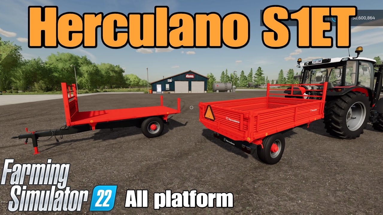 Herculano S1ET / mod for all platforms on FS22 - YouTube