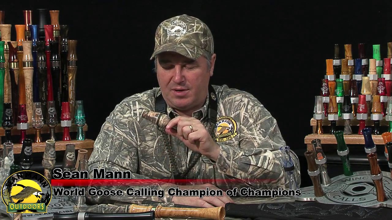 Sean Mann Outdoors Shorty Guide XT World Champion Goose Call - YouTube