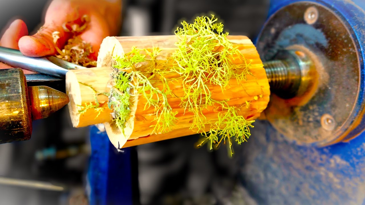 Woodturning - Create the most beautiful wood object - YouTube