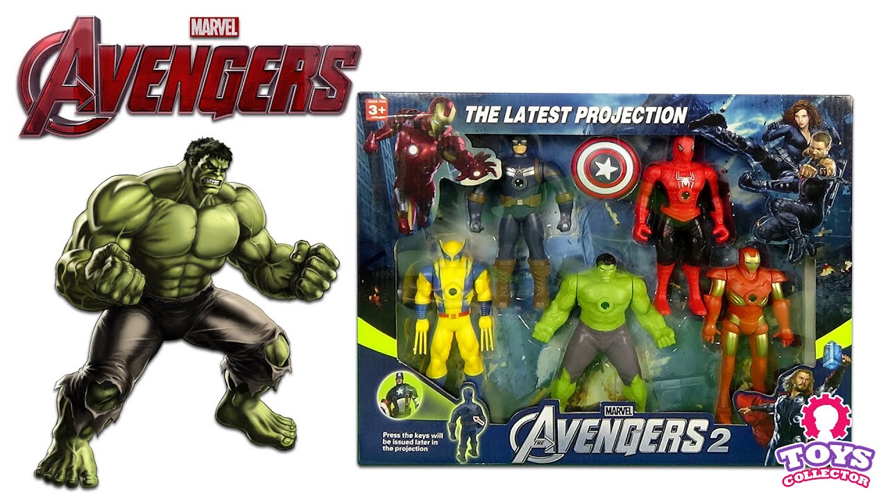 Marvel avengers toys collection - Action Figures Unboxing and Spiderman ...