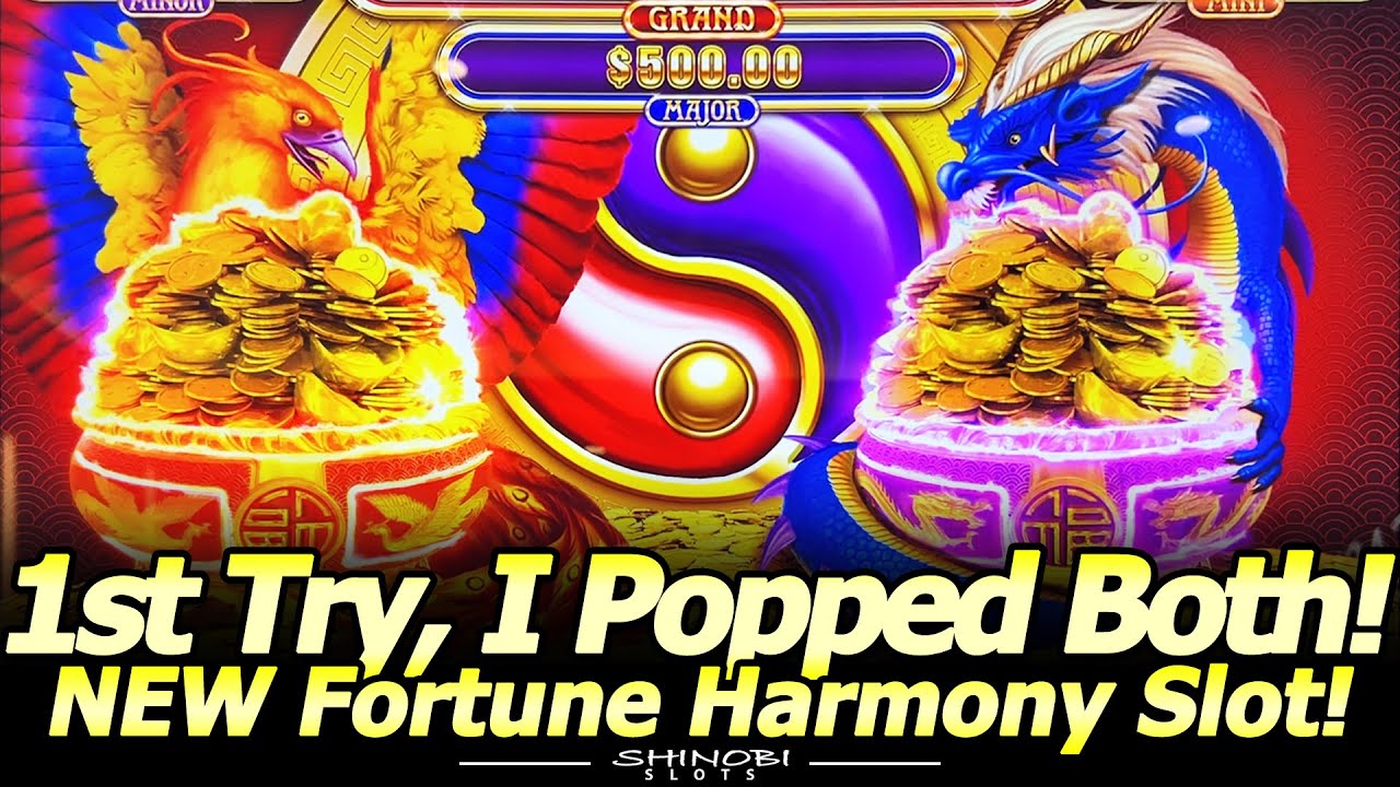 Fortune Harmony - NEW Slot Machine! I Popped Both Pots on my First Attempt and Triggered Free ...