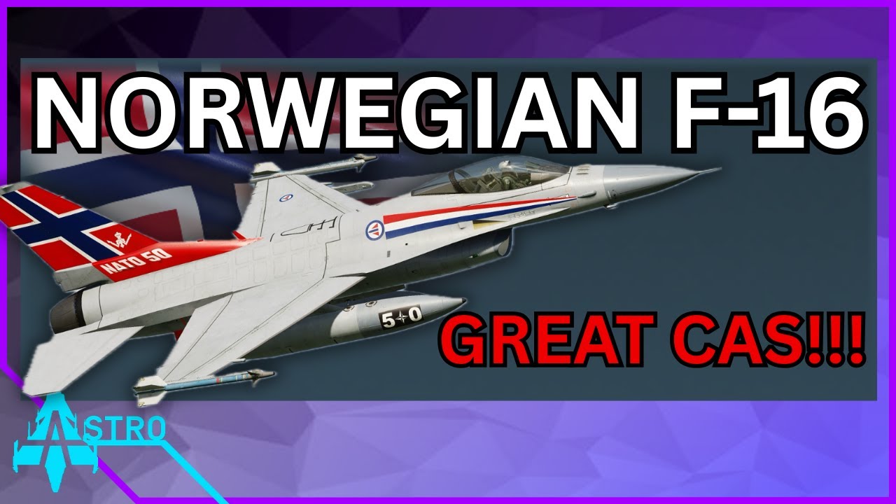 GREAT SWEDEN CAS - Norwegian F-16 Review - YouTube