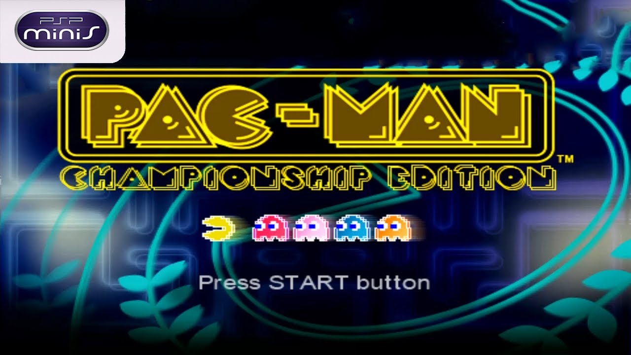Pac-Man Championship Edition (PSP Minis Gameplay) - YouTube