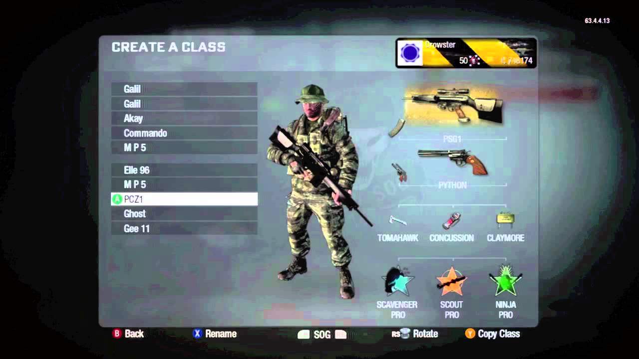 Best SNIPING CLASS Ever - Black Ops - YouTube