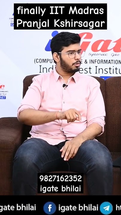 AIR 126, gate 2023 cse, finally selected in IIT Madras, Pranjal ...