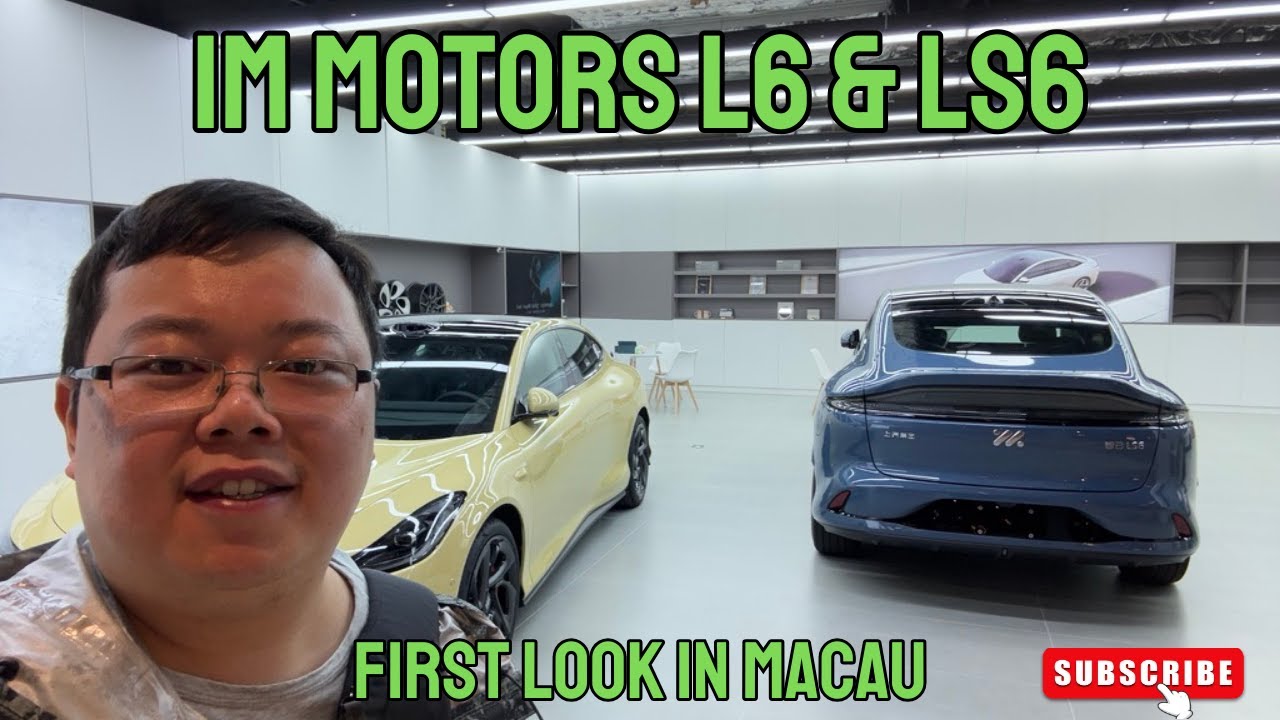 IM Motors LS6 and L6 - Quick walkaround in Macau - YouTube