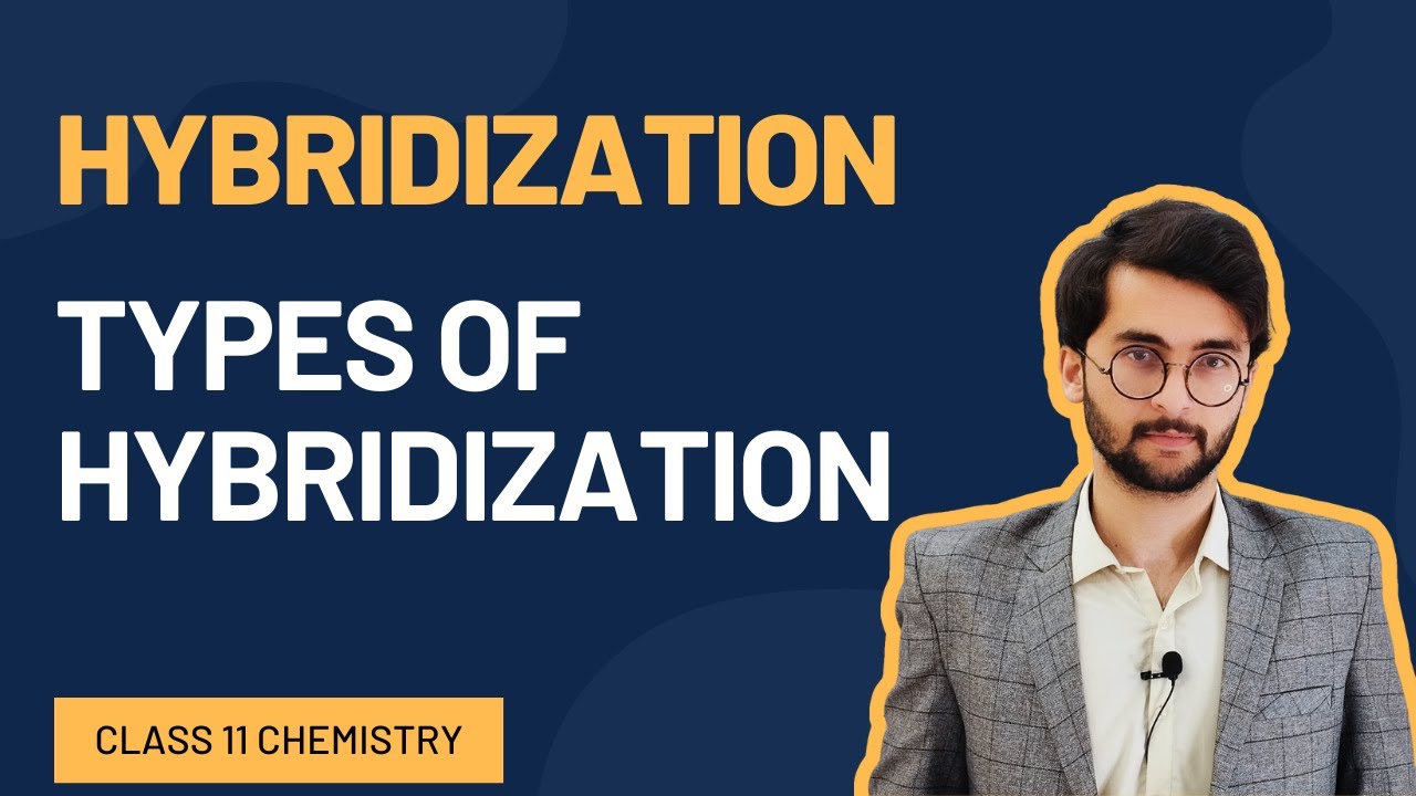 Hybridization [Definition, Explanation, Types of hybridization (SP3,SP2 ...