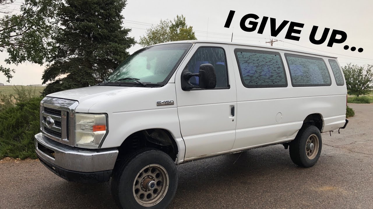 Trying to sell the coolest project van EVER! - 4x4 7.3 Turbo Diesel ...