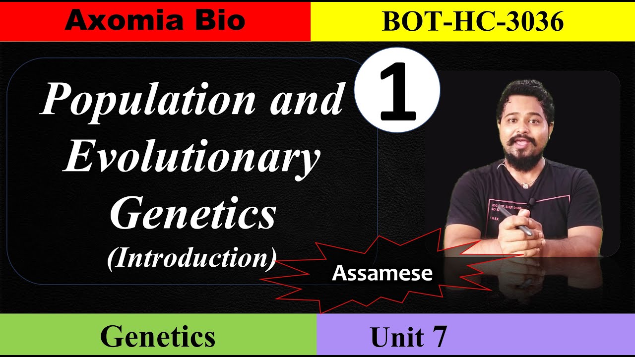 Population & Evolutionary genetics (Made easy)| Genetics| Bsc. Botany ...