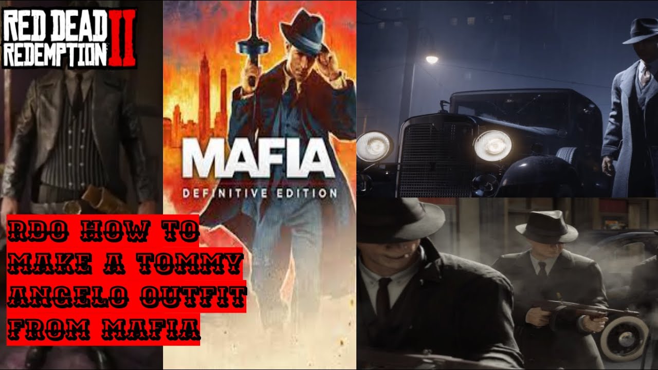 RDO: How to Make a Tommy Angelo Outfit From Mafia - YouTube