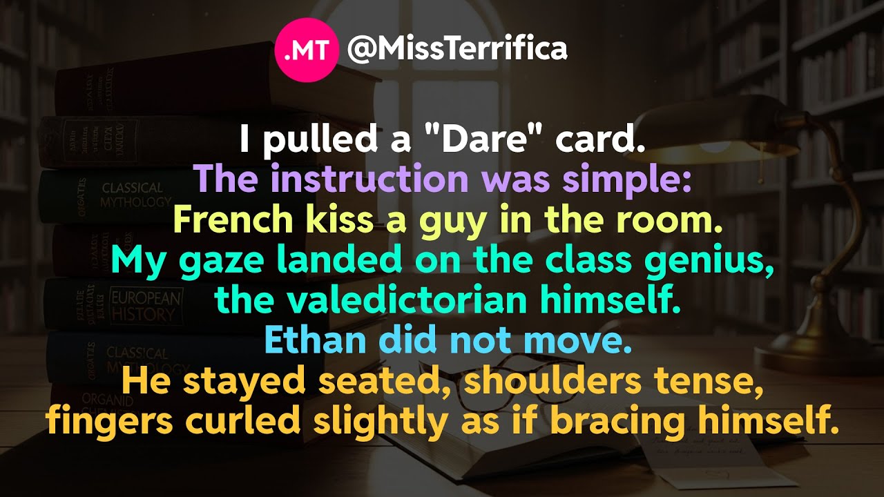 I pulled a "Dare" card. The instruction was simple: French kiss a guy ...