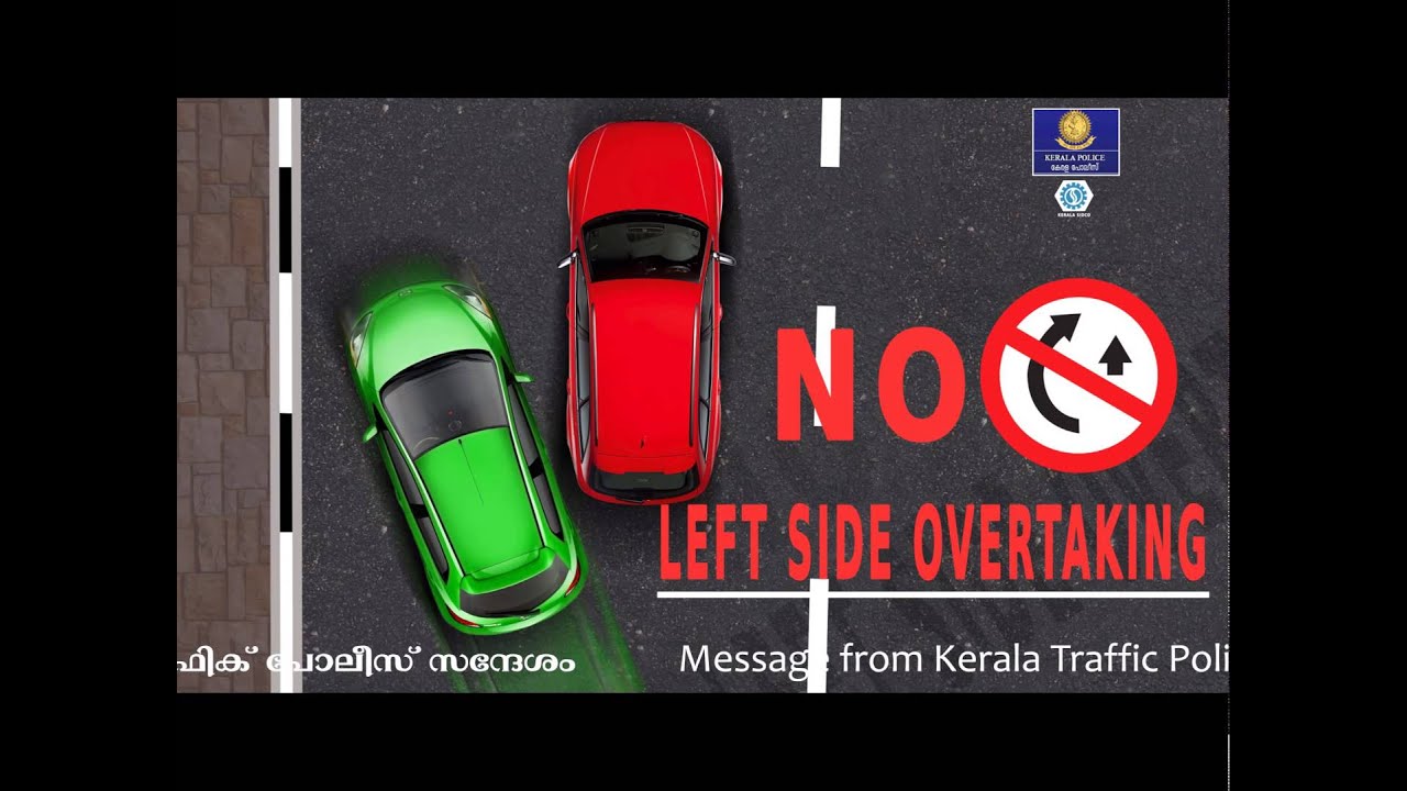Traffic Messages- Topic 4- No left side overtaking - YouTube