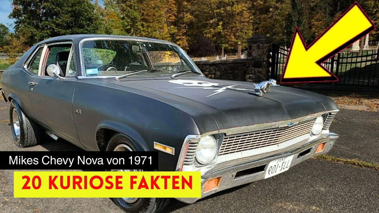 20 Seltsame Fakten Über Mikes Chevy Nova Von 1971 (Death Proof) - YouTube