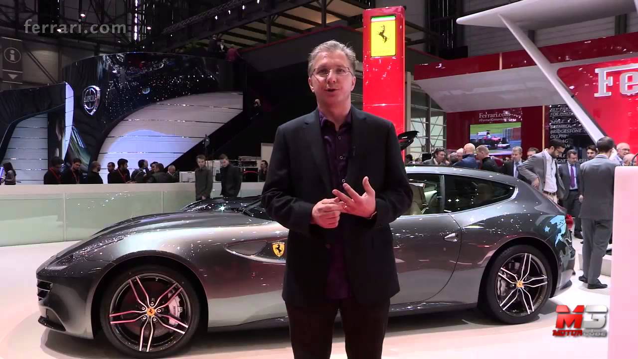 FERRARI FF AND APPLE CAR PLAY - SALONE DI GINEVRA 2014 - GENEVA MOTOR ...