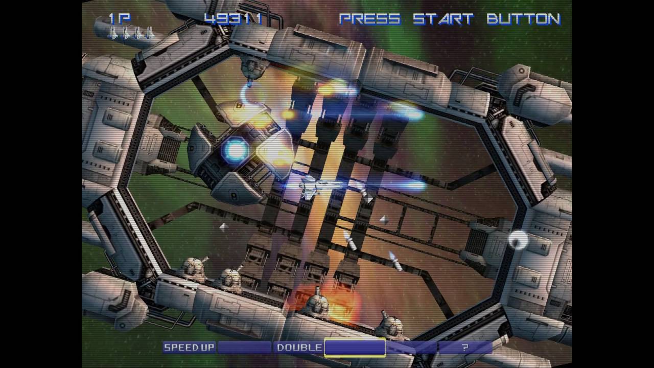 Gradius V on PCSX2 (watch full screen, 1080p + scanlines shader) - YouTube