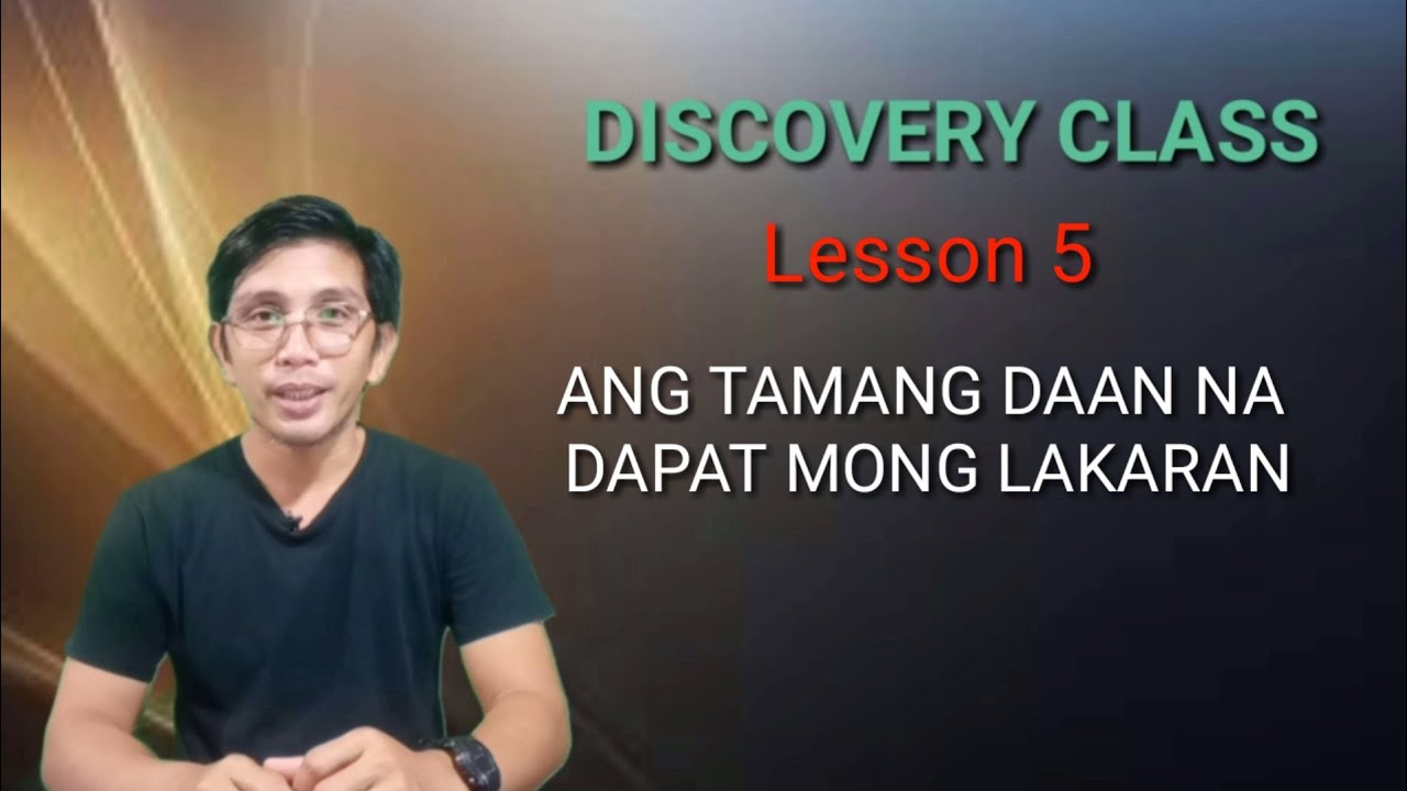ANG TAMANG DAAN NA DAPAT MONG LAKARAN.. #Biblestudy - YouTube
