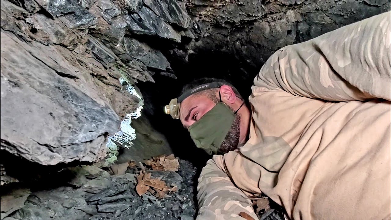 Nasty Dust Cave! Climb & Crawl - YouTube