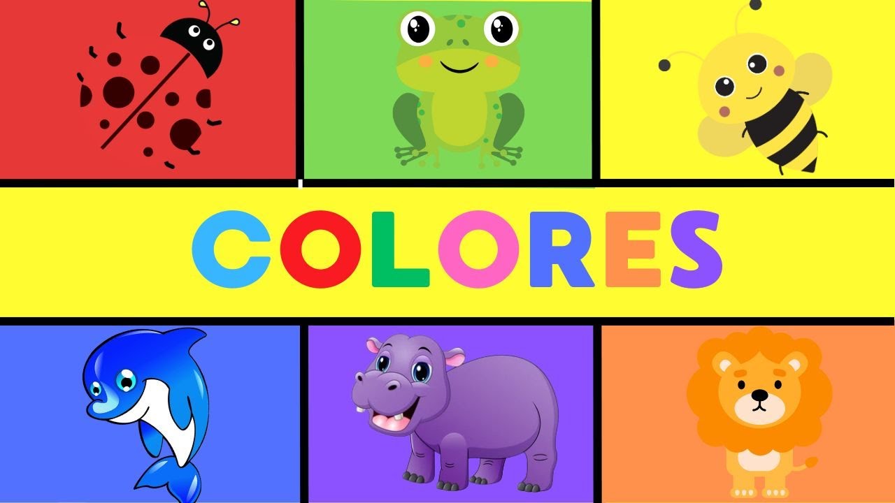 Los colores! 🌈 Colores en español . Aprende los colores al ritmo de la ...