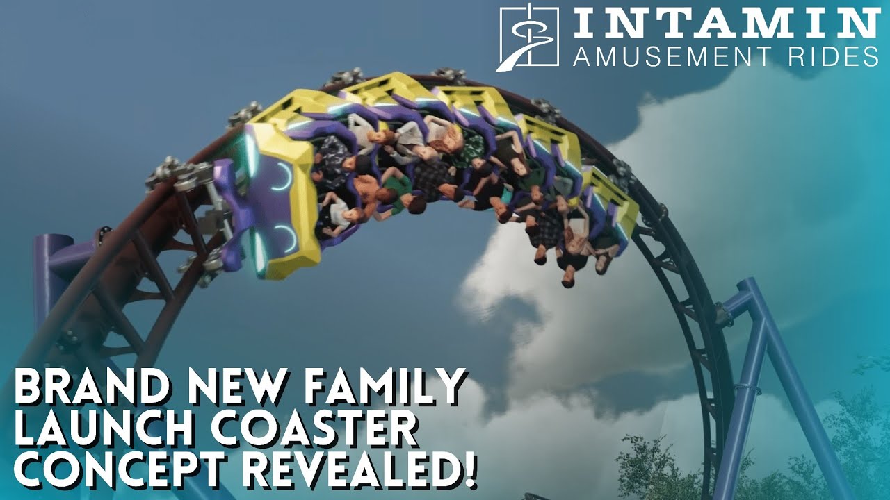 FIRST LOOK: Intamin Reveals Their New Family LSM Launch Coaster Concept ...