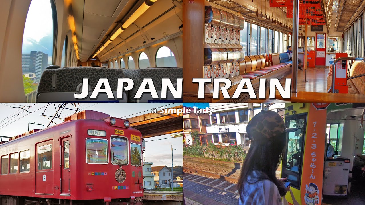 JAPAN TRAIN (ASMR) พานั่งรถไฟในญี่ปุ่น 🚉 ชินคันเซ็น, รถราง Nankai ...