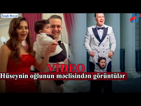 Hüseynin oğlunun məclisindən görüntülər - TOYA BU MƏŞHURLAR GƏLDİ