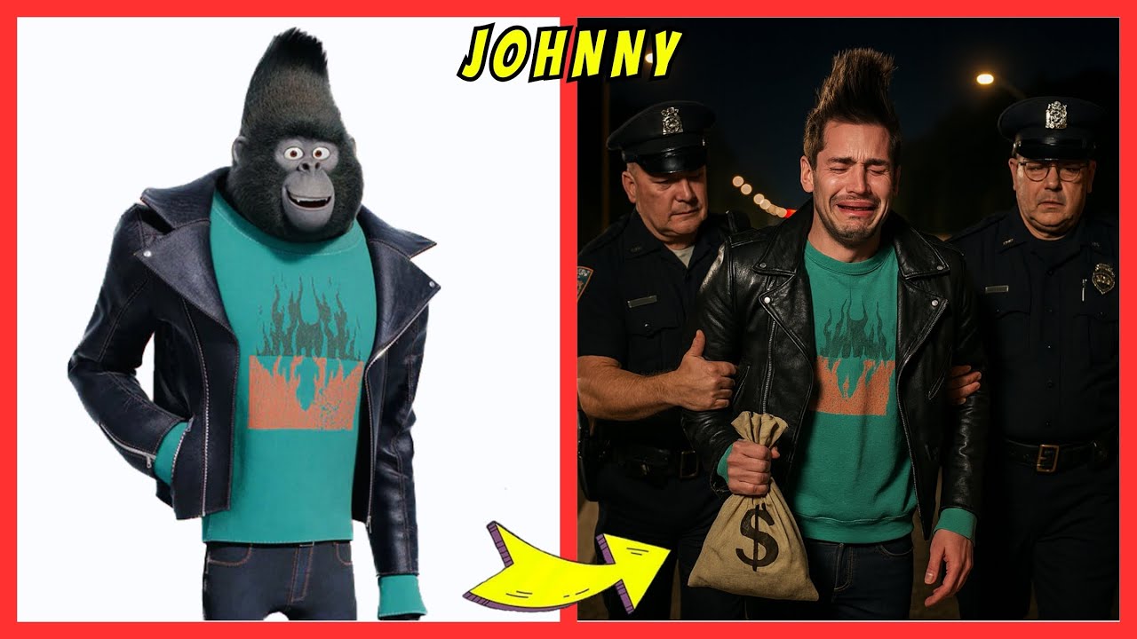 🦍 Sing 2 Movie Characters As Arrested By Police 🚓👮🎤 Youtube