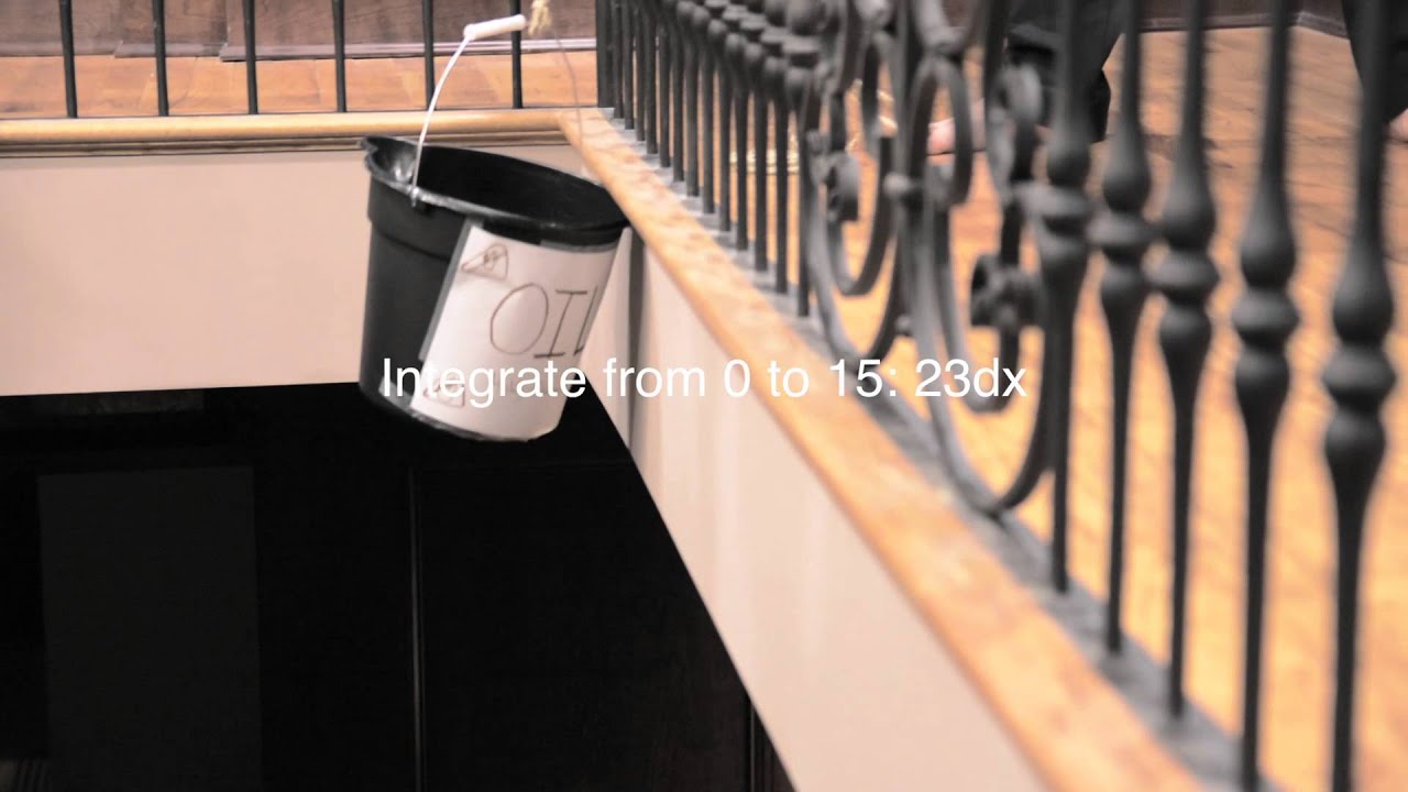 Leaky Bucket Calculus Problem Rupert Scrivenbottom - YouTube