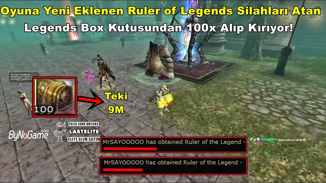 xApollaniaCorleone - Oyuna Yeni Gelen | Legends Box Eşyasından 100x ...