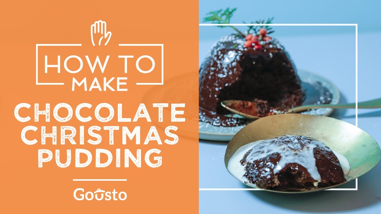 How To Make An Amazing Chocolate Christmas Pudding | Gousto - YouTube