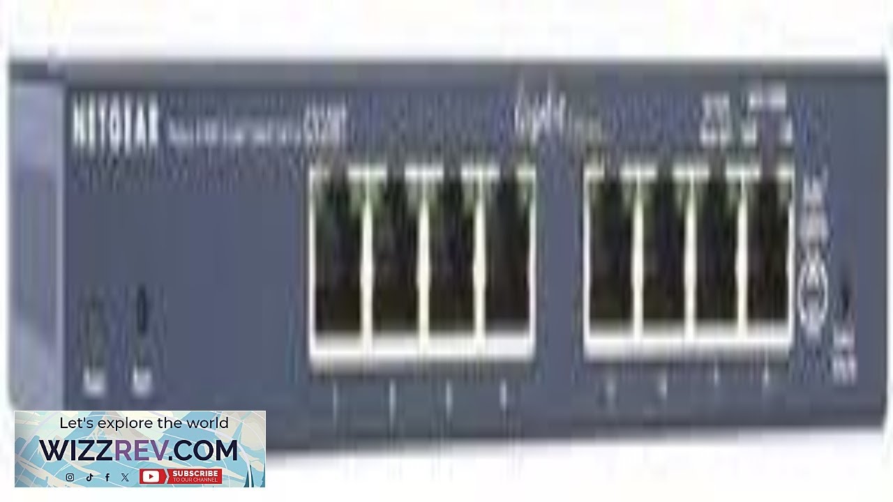 Netgear ProSafe GS108Tv2 Gigabit Smart SwitchNetgear ProSafe GS108Tv2 ...