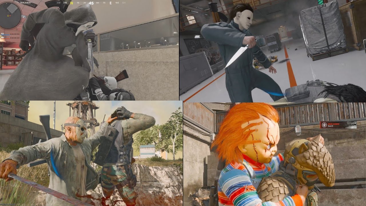 Call Of Duty Iconic Horror Characters With Finishing Moves The Haunting ...