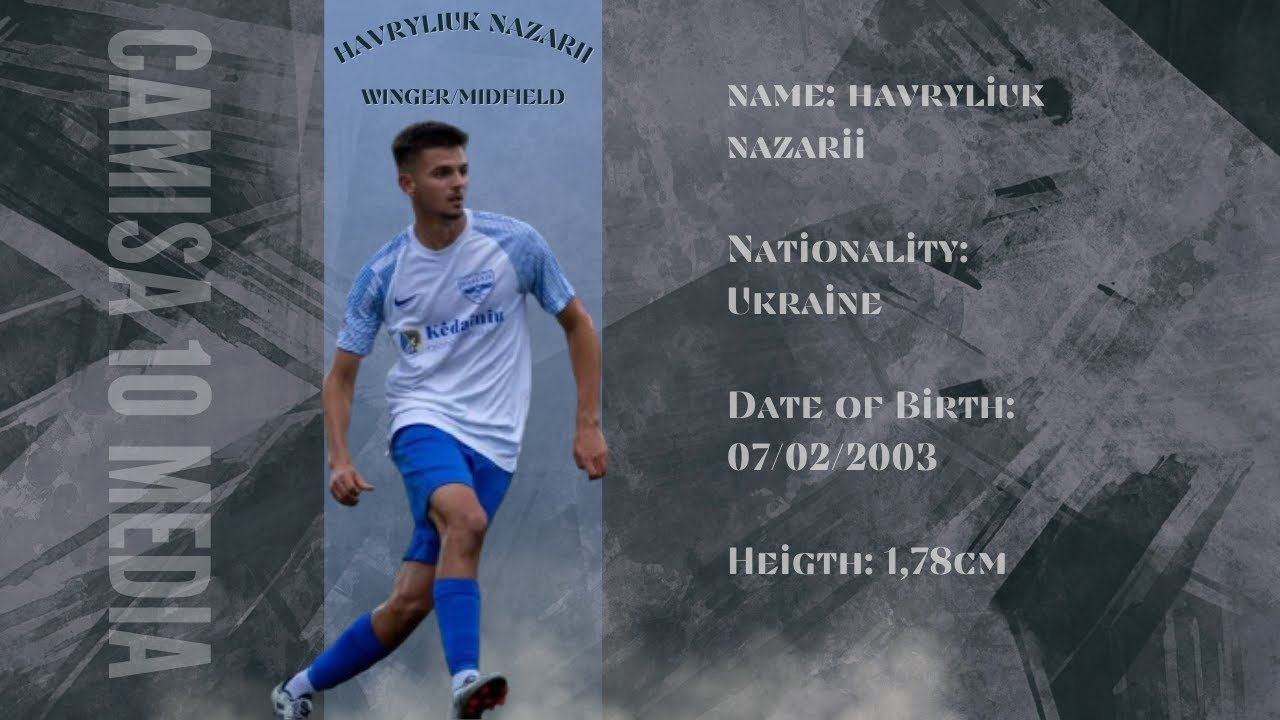 HAVRYLIUK NAZARII - WINGER/MIDFIELD - FK NEVEZIS - 2024 - YouTube