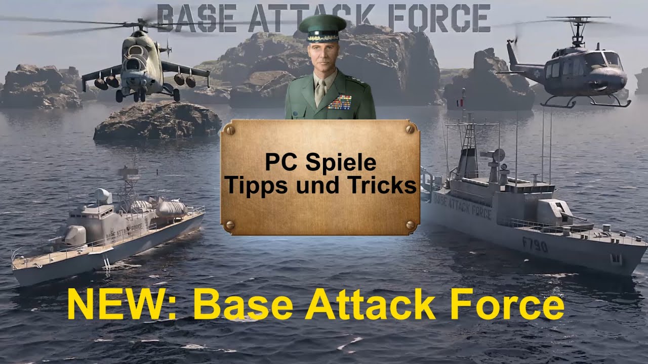 Base Attack Force: New game from Studio Hoppe (English) - YouTube