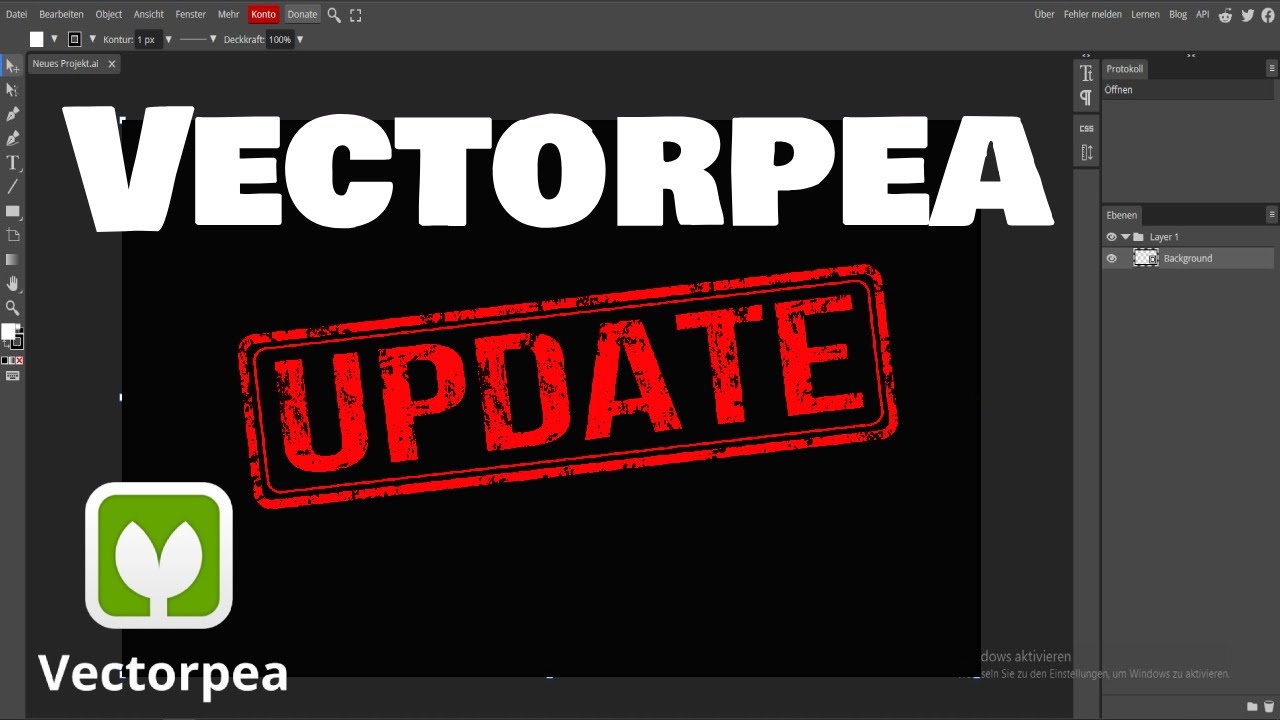 Photopea - Vectorpea (neues Programm) - YouTube