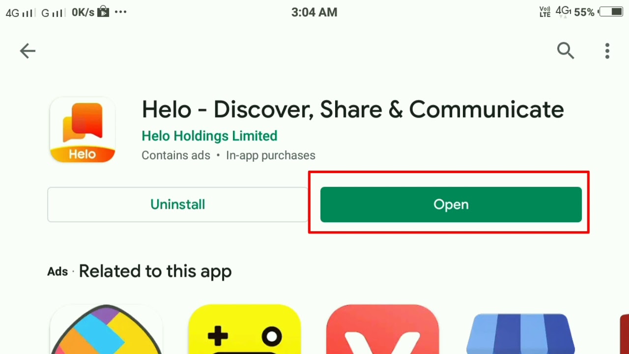 How to download helo earning app - YouTube