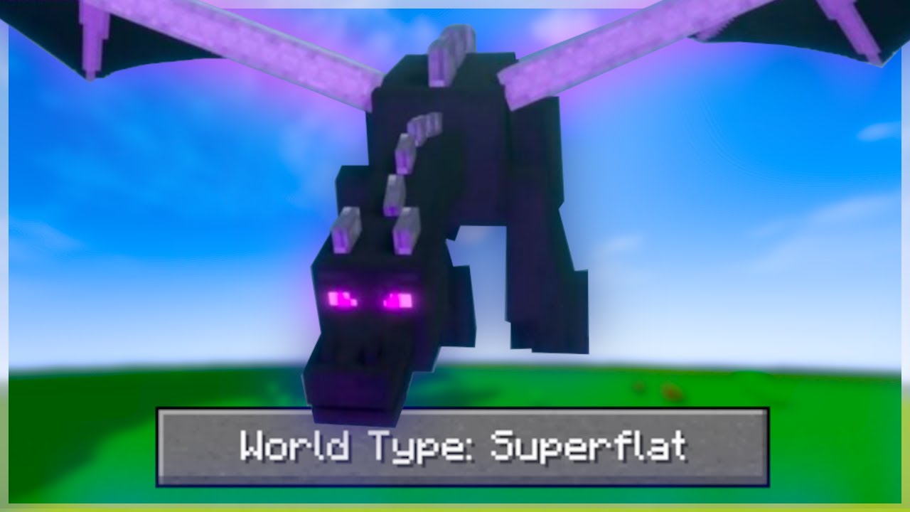 Can You Beat The Ender Dragon In Minecraft Superflat Survival YouTube can-you-beat-the-ender-dragon-in-minecraft-superflat-survival-youtube