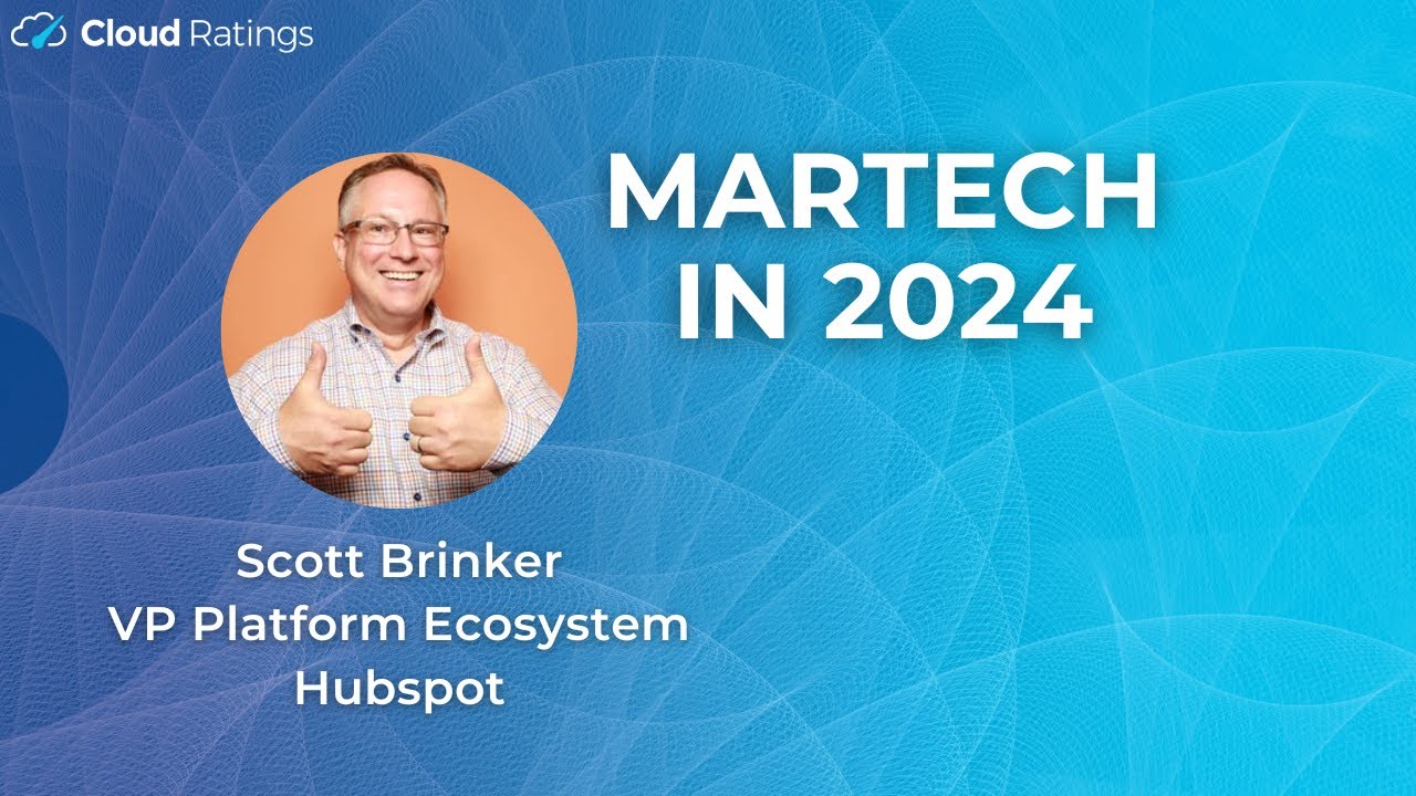Scott Brinker - MarTech in 2024 - YouTube