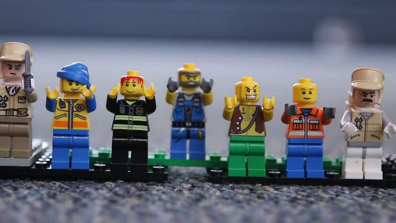 Lego Community Art Project - YouTube