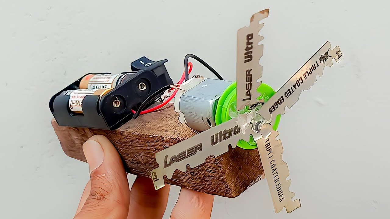 How To Make Dc Motor Cutter Machine Dc Motor Cutting Machine || CRAZY ...