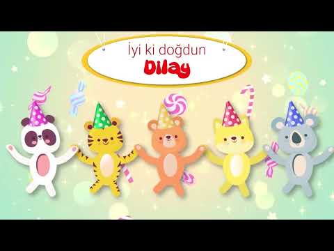 İyi ki Doğdun DİLAY - İsme Özel Çocuk Doğum Günü Şarkısı