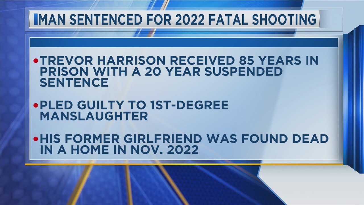 Man Sentenced For 2022 Fatal Shooting Youtube
