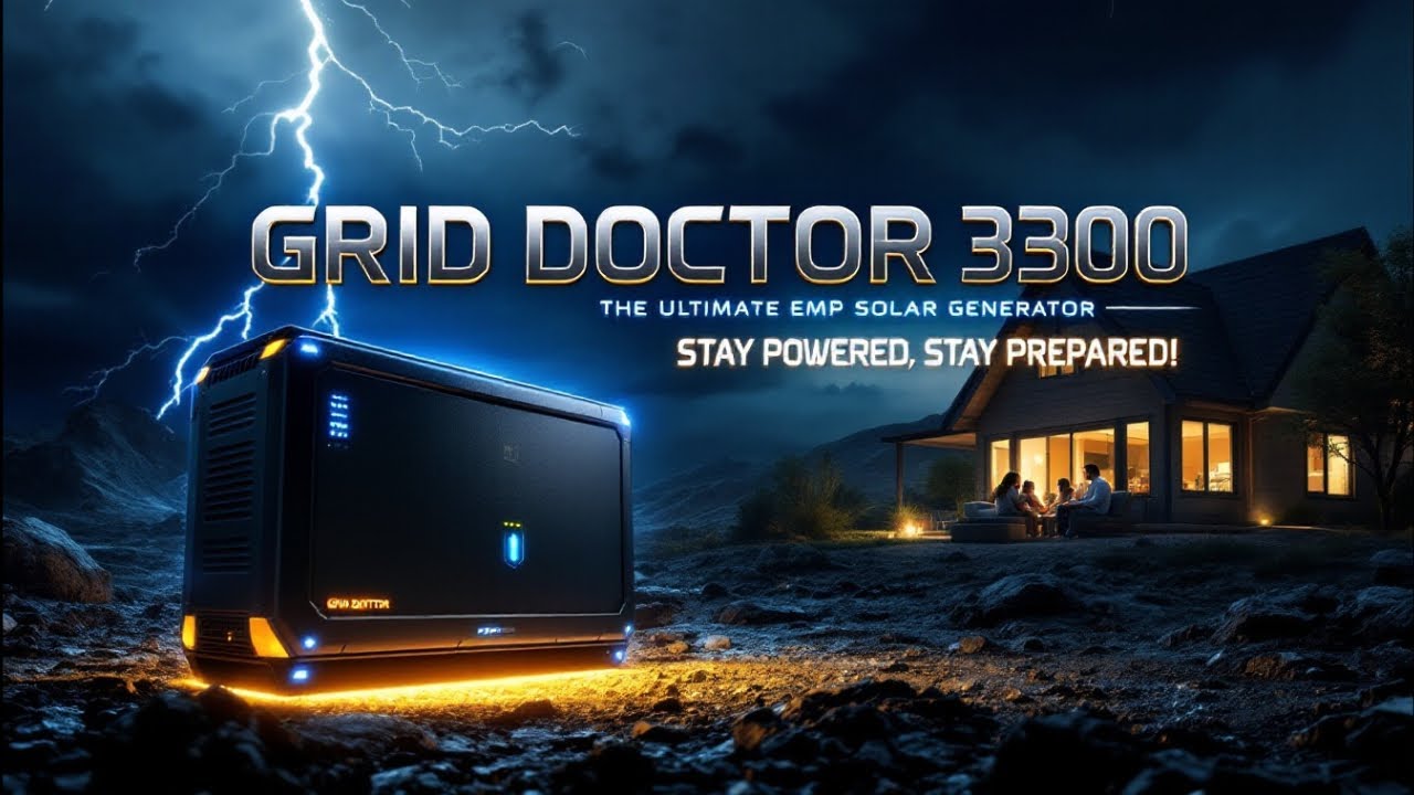 Grid Doctor 3300: The Ultimate EMP Solar Generator - YouTube
