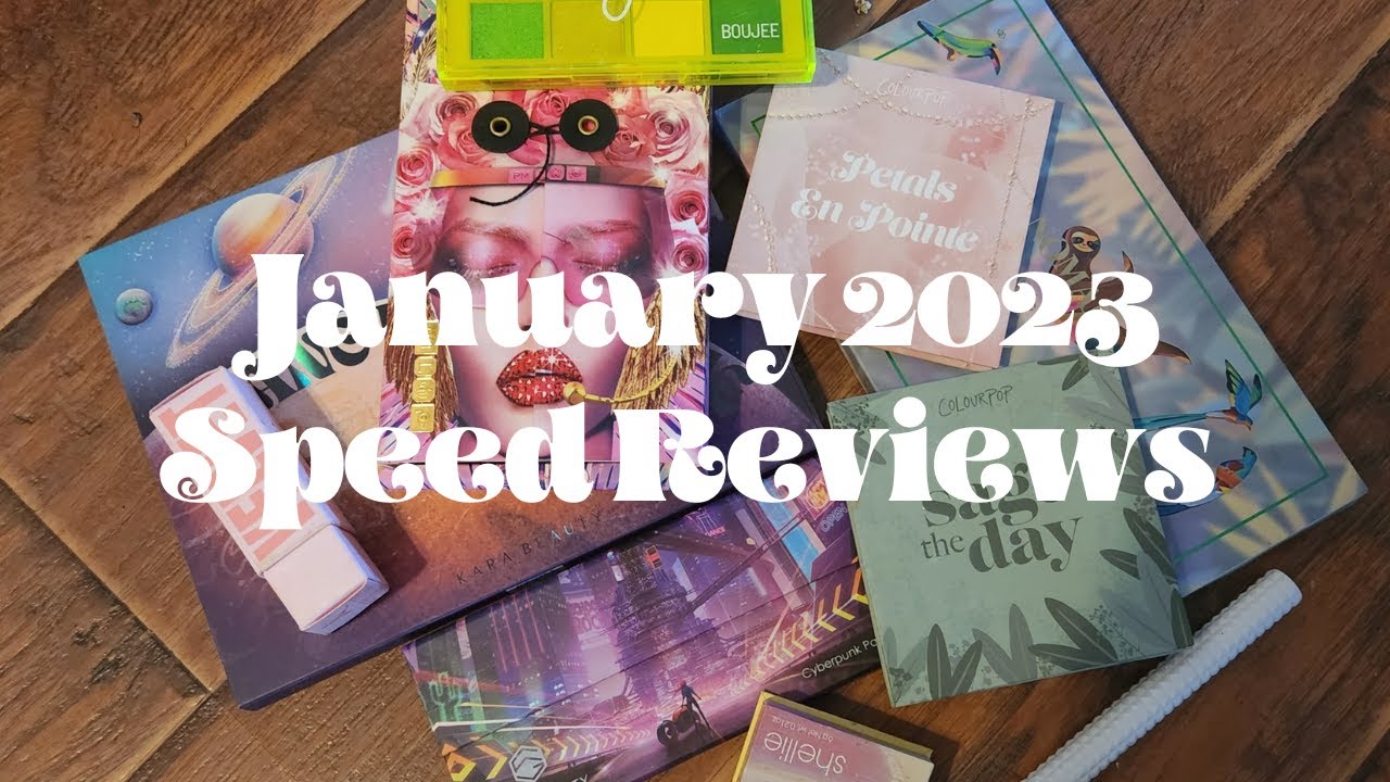 Speed Reviews For January 2023 - YouTube