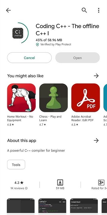 One Of The Best Offline C Coding Android Application Cppprogramming Cpp Coding Learn With