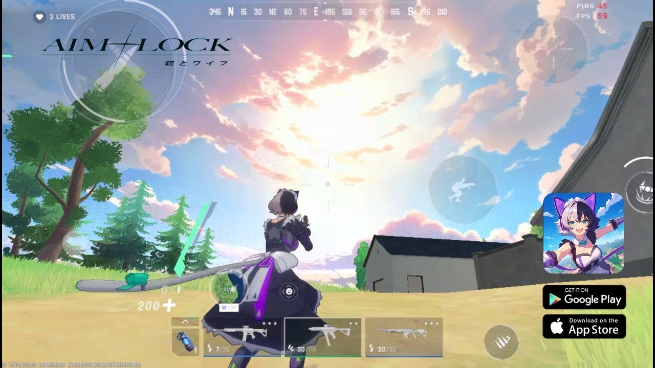 AimLock - Anime Battle Royale 2025 (Early Access) Game Graphics ...