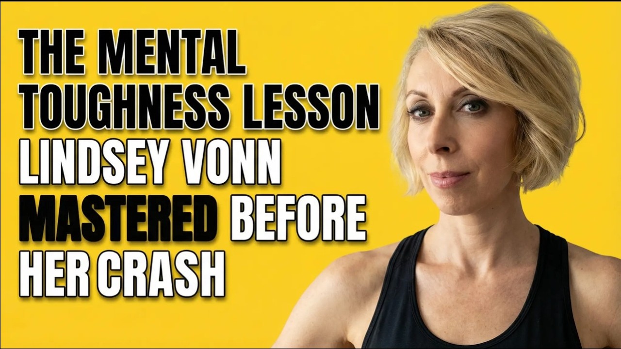 The Mental Toughness Lesson Lindsey Vonn Mastered Before She Crashed ...