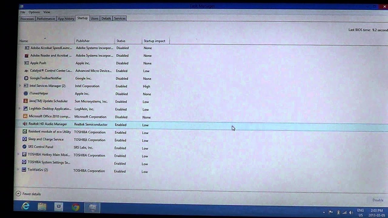 Windows 8 - Task manager tour - YouTube